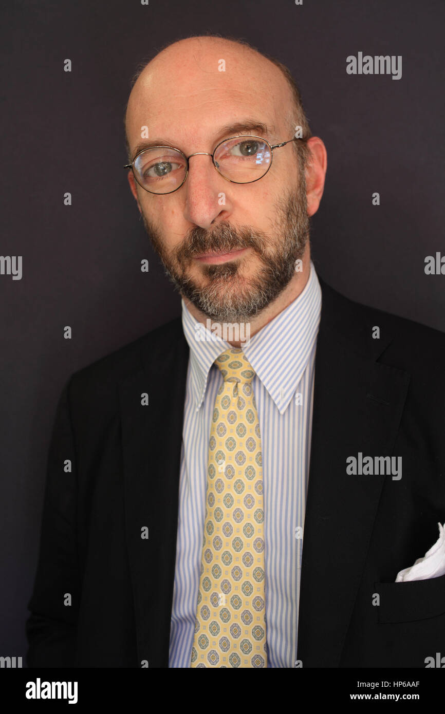 Portrait of Alessandro Piperno 20/07/2016 ©Basso CANNARSA/Opale Stock ...