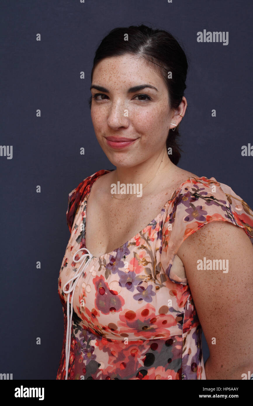 Portrait of Julia Pierpont 10/09/2016 ©Basso CANNARSA/Opale Stock Photo ...