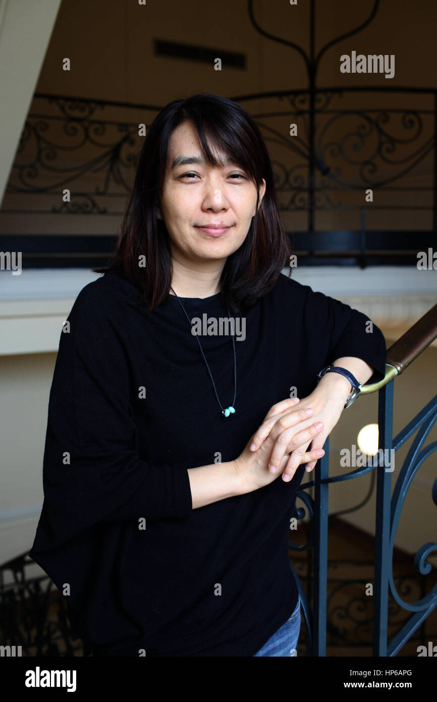 Portrait of Han Kang (aka Han Gang) 25/10/2016 ©Basso CANNARSA/Opale ...