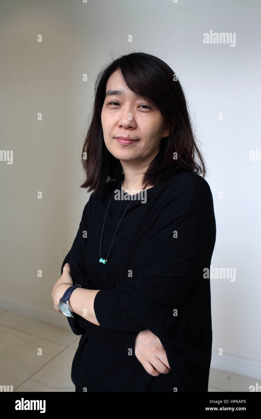 Portrait of Han Kang (aka Han Gang) 25/10/2016 ©Basso CANNARSA/Opale ...