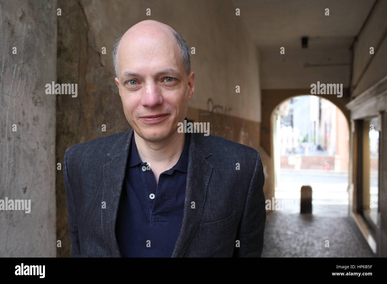 Portrait of Alain de Botton (journalist, philosopher) 11/09/2016 ©Basso ...