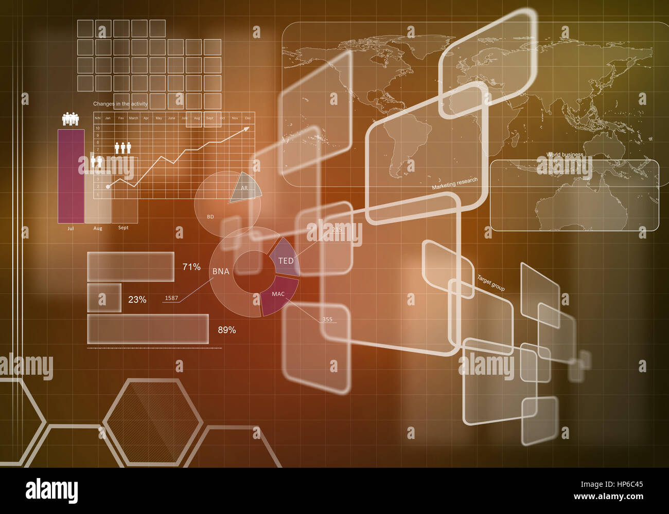 Digital background image with graphs and diagrams Stock Photo - Alamy