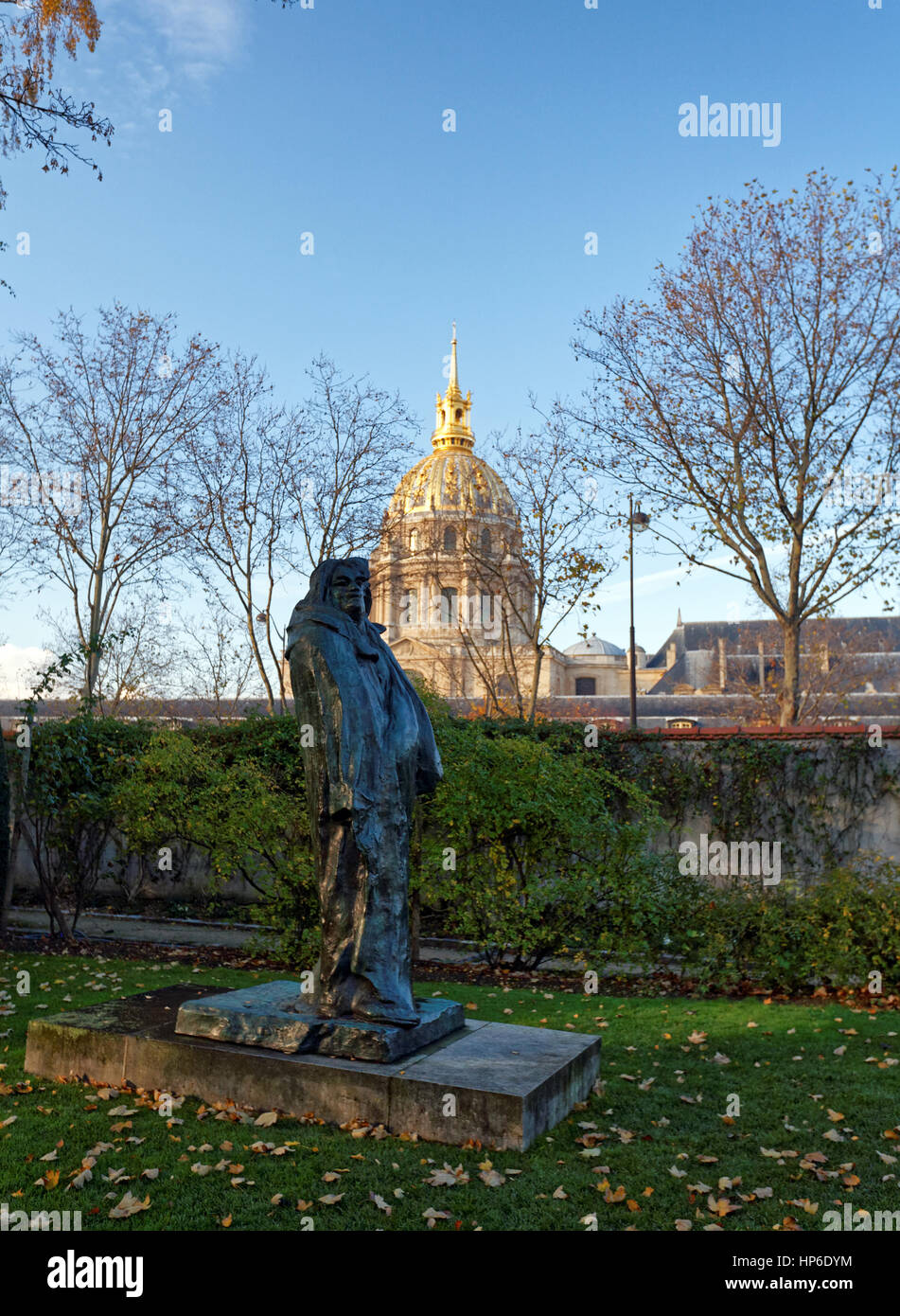 Monument to Balzac in Rodin Museum in Paris France Stock Photo - Alamy