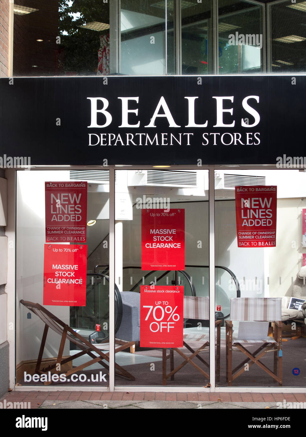 Beales department store advertising new lines and sale, company ...