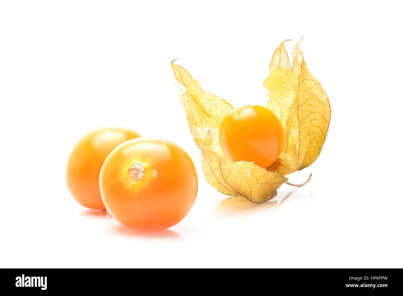 physalis isolated on white background Stock Photo - Alamy