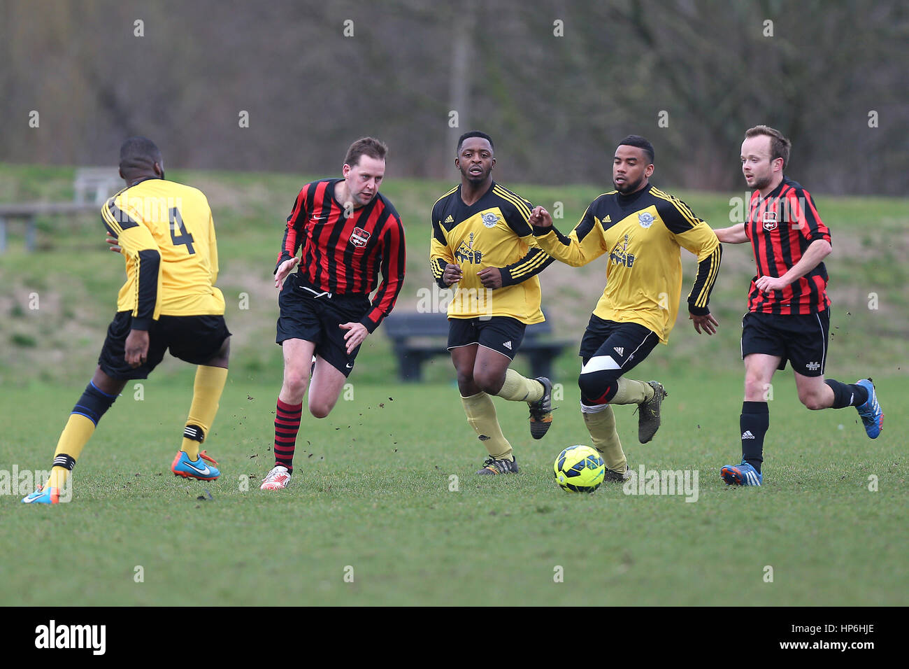 Boroughs United (yellow) vs South London Sharks, Hackney & Leyton ...