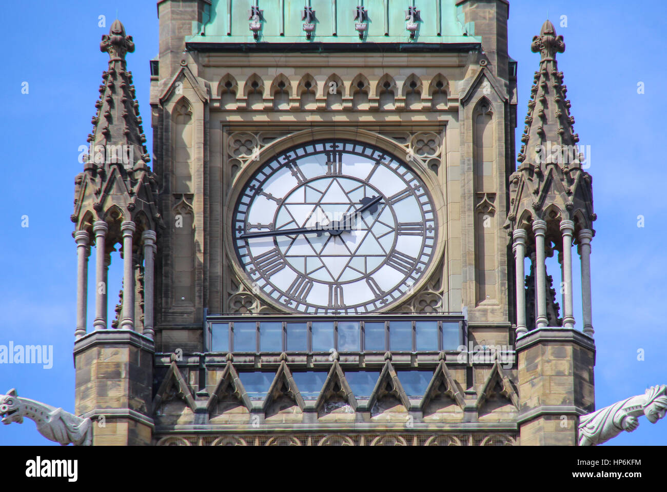 Peace Tower (officially: the Tower of Victory and Peace) of Parliament ...