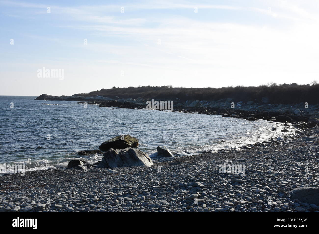 Sachuest point rocky shore hi-res stock photography and images - Alamy