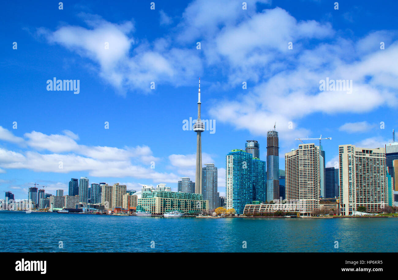 Downtown Toronto skyline on a sunny day Stock Photo - Alamy