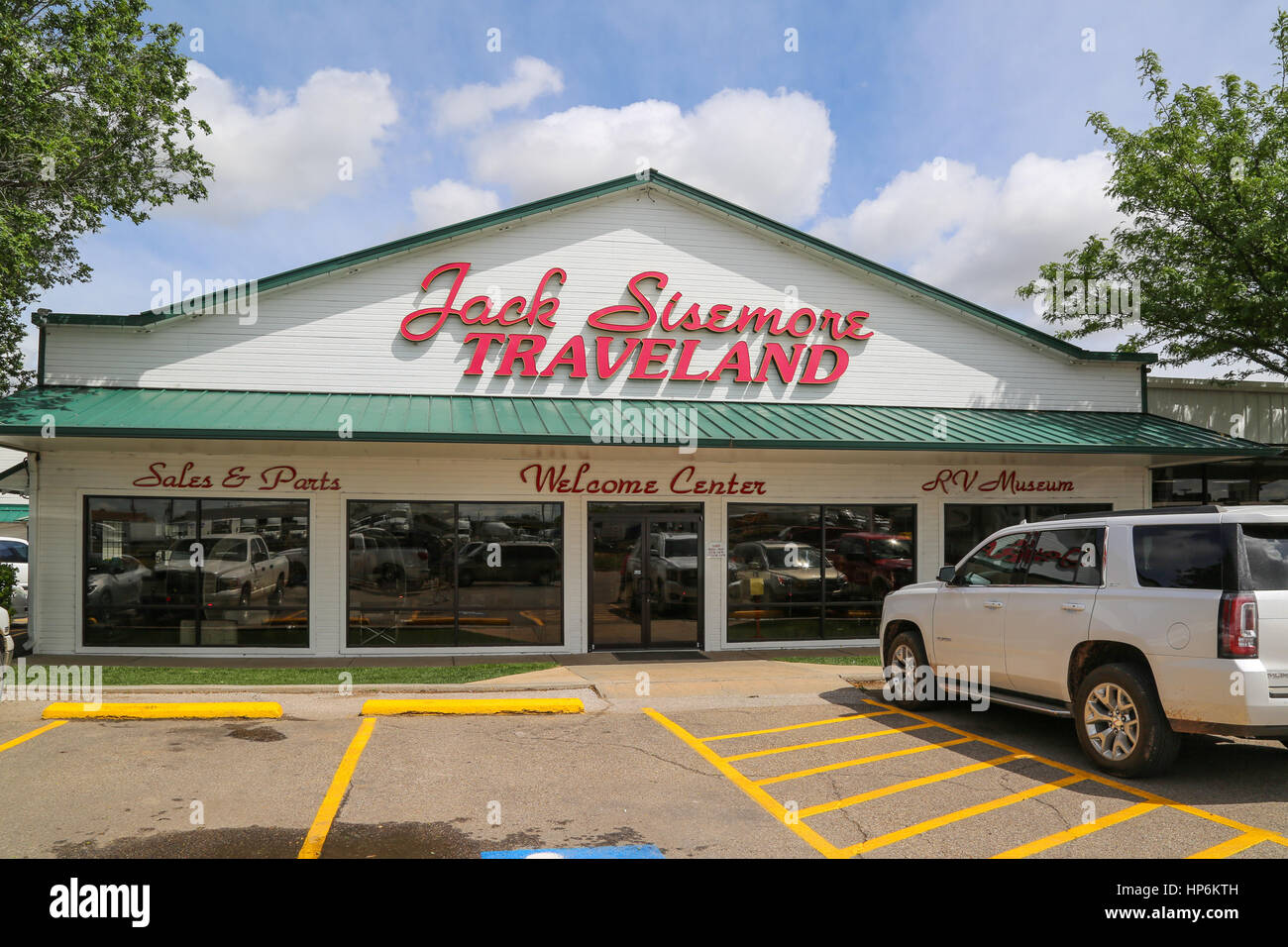 Jack Sisemore Traveland - historic RV dealer Stock Photo - Alamy