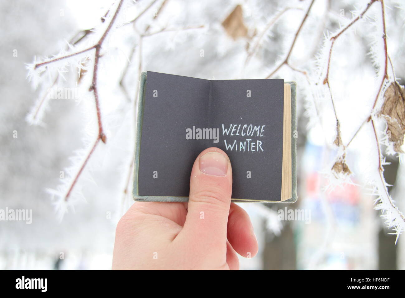 Welcome to the winter hi-res stock photography and images - Alamy