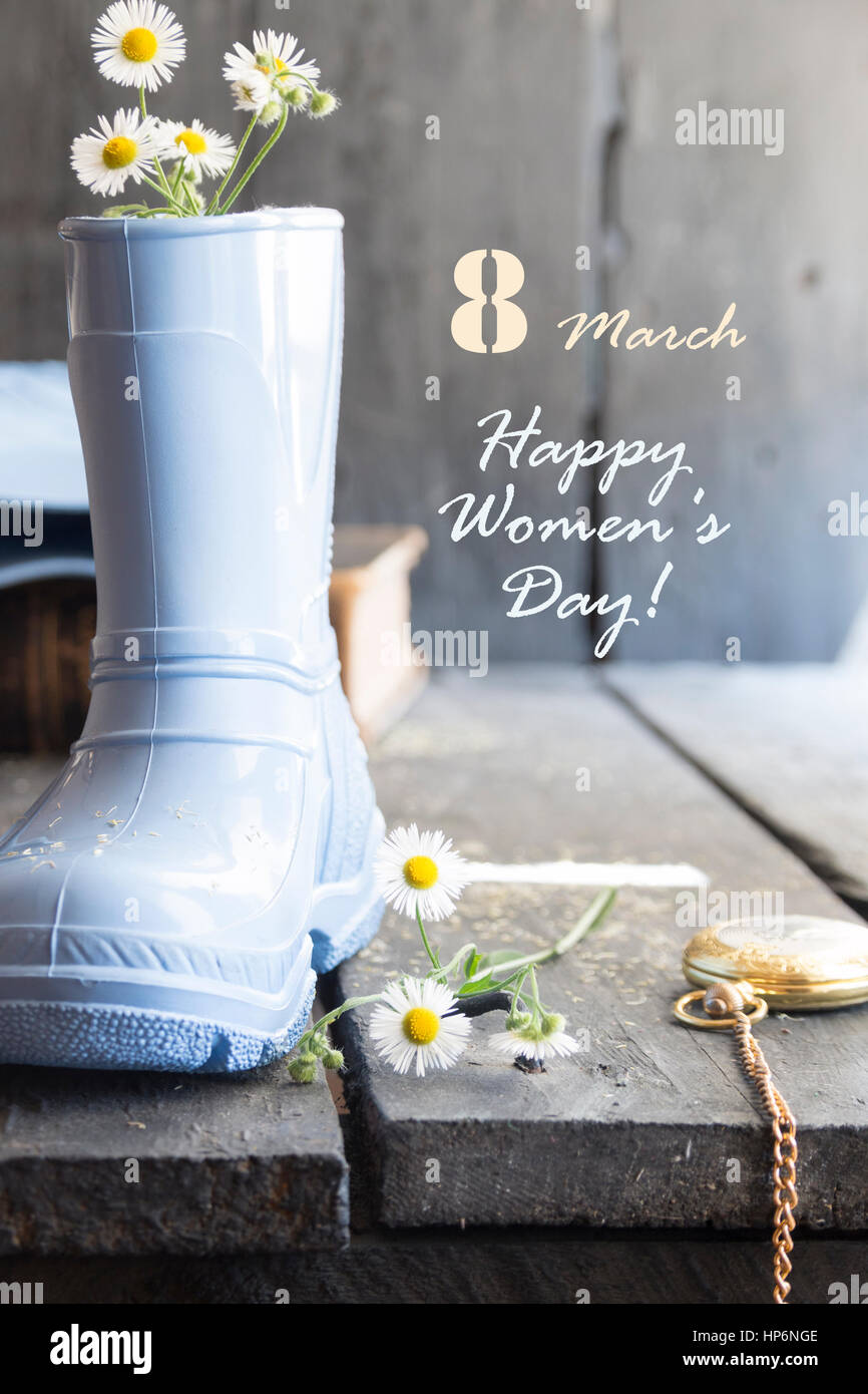 International Happy Women's Day - 8 March holiday Stock Photo - Alamy