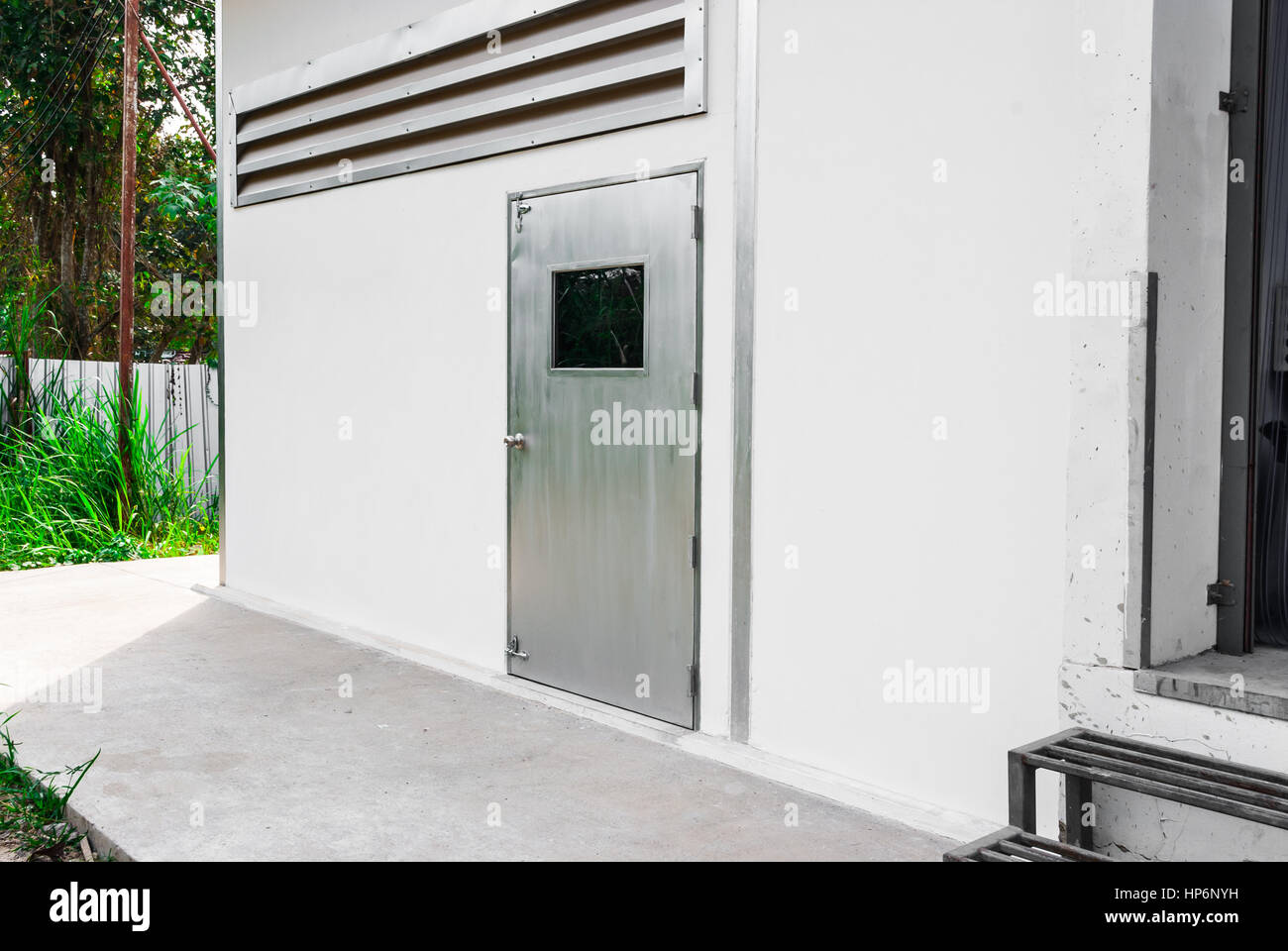 Factory door hi-res stock photography and images - Alamy