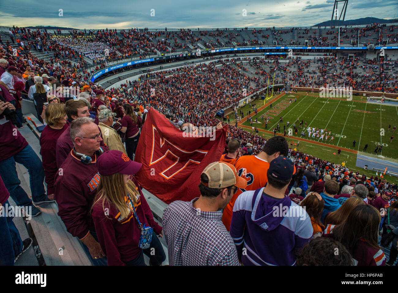Virginia tech stadium hi-res stock photography and images - Alamy