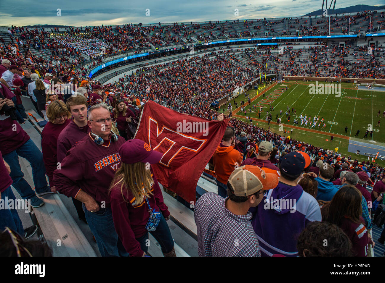 Virginia tech stadium hi-res stock photography and images - Alamy