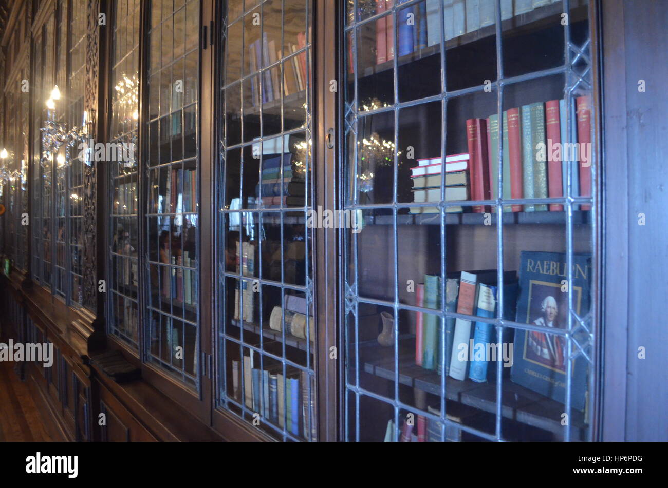 Casa Loma's library, Toronto, Canada Stock Photo - Alamy