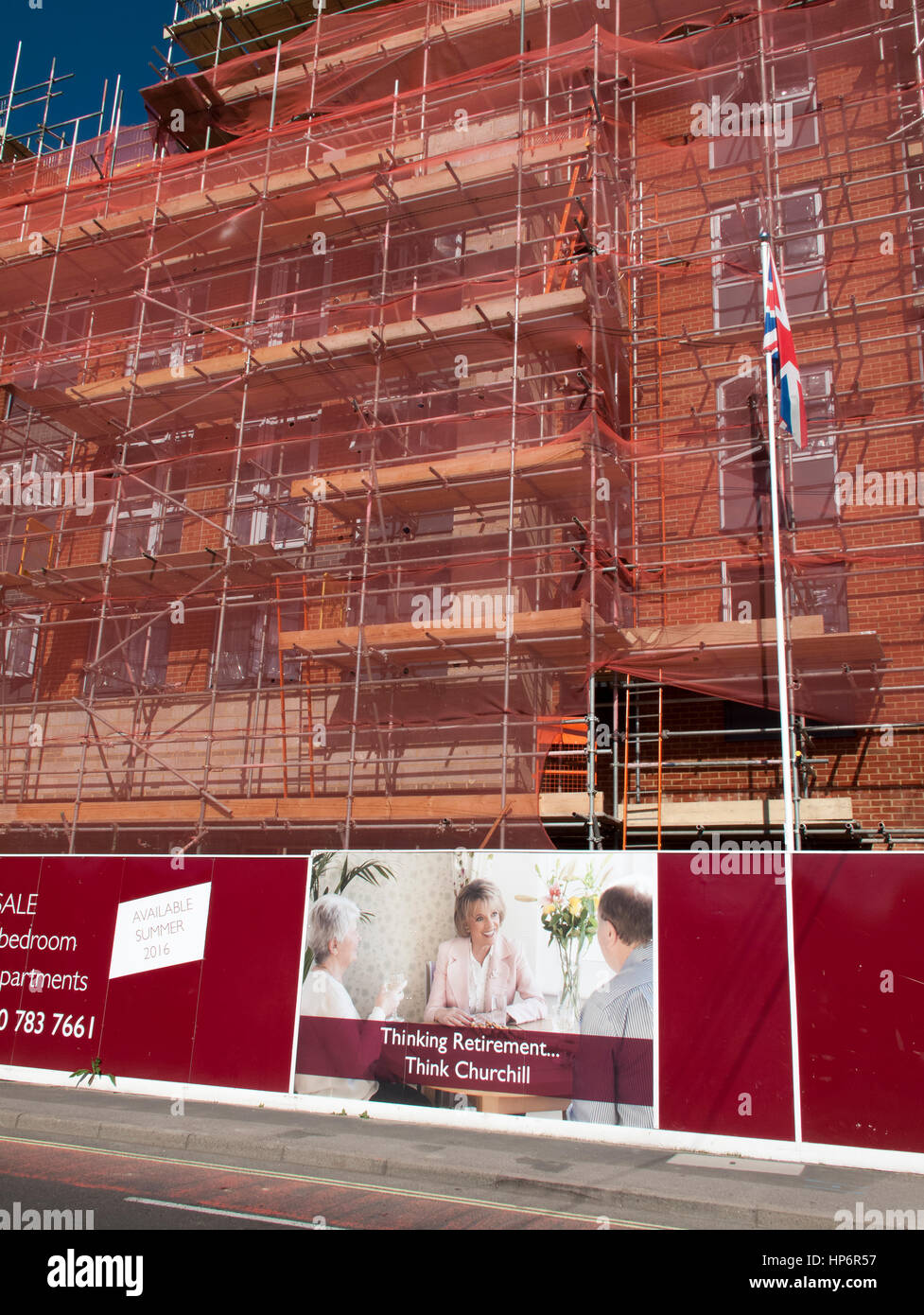 Churchill Retirement Living, retirement apartment construction site ...