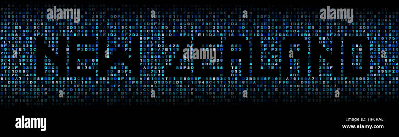 New Zealand text on hex code illustration Stock Photo - Alamy