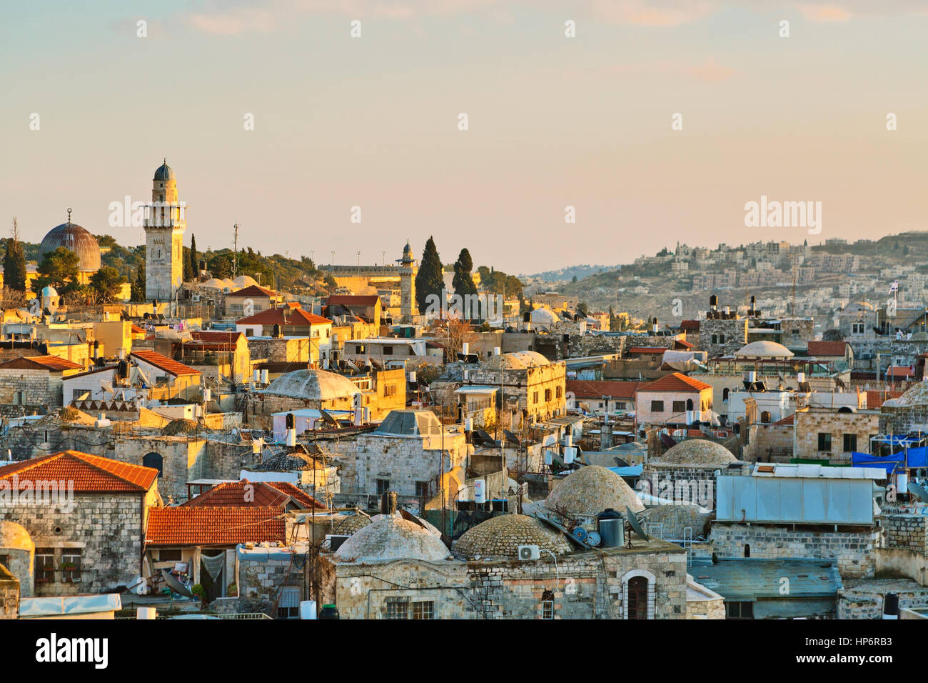 Temple mount jerusalem aerial view hi-res stock photography and images ...