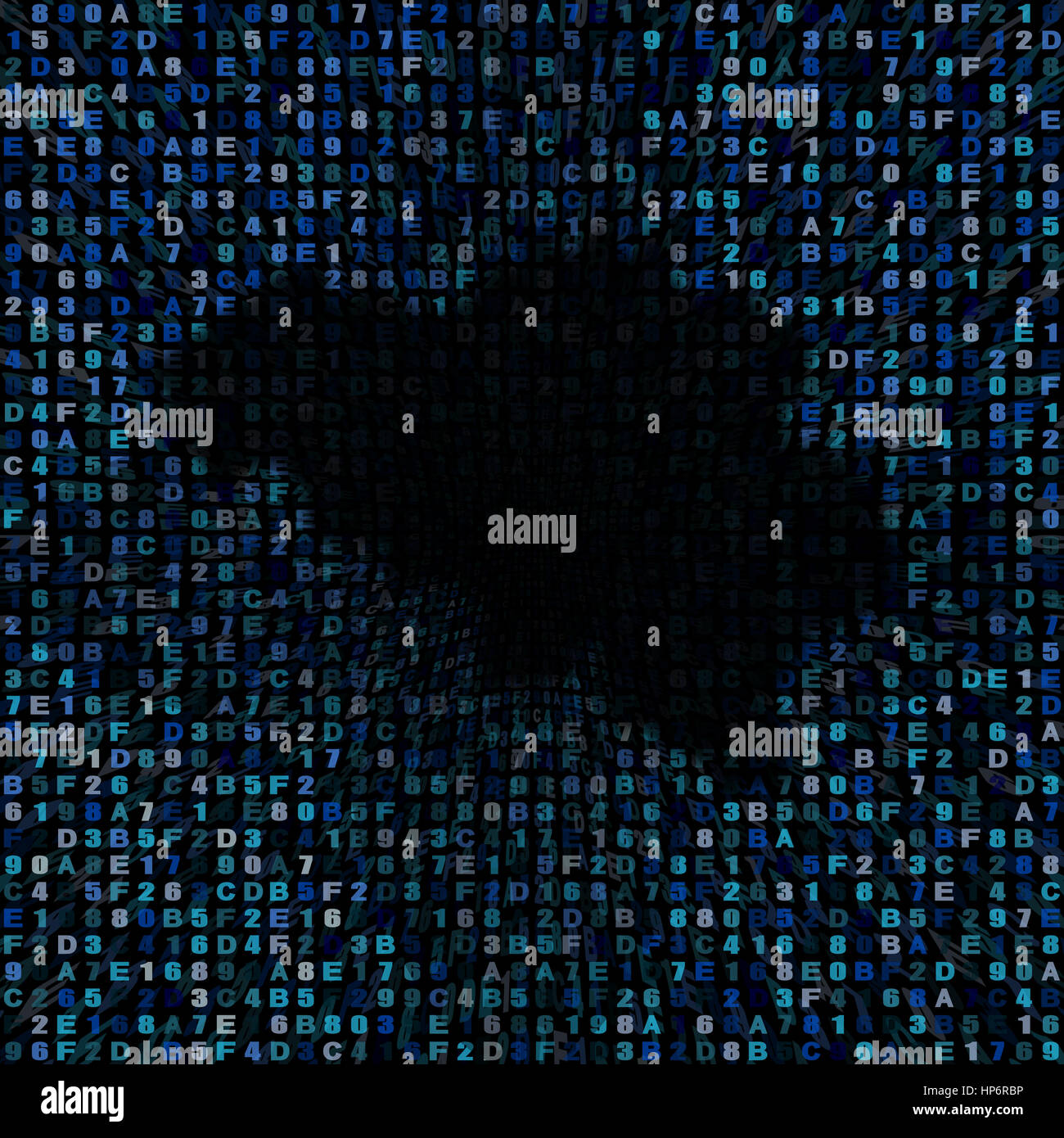 Belgium map on hex code illustration Stock Photo - Alamy