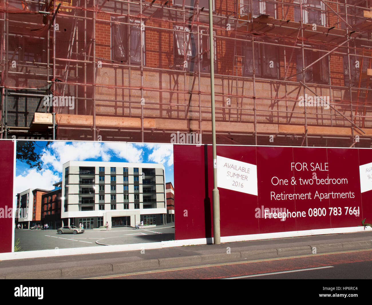Churchill Retirement Living, retirement apartment construction site ...