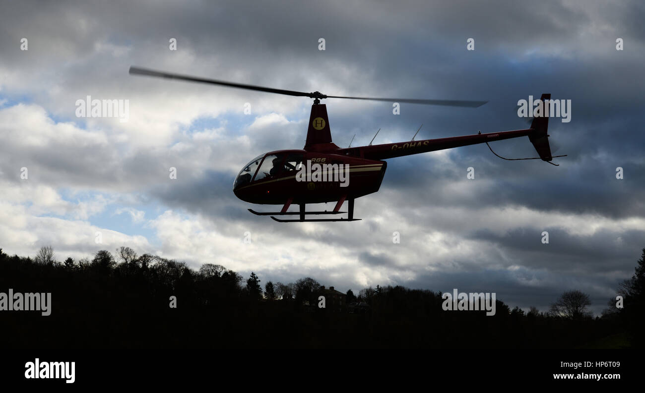 A Robinson R66 Turbine, operated by Heli Air Stock Photo - Alamy