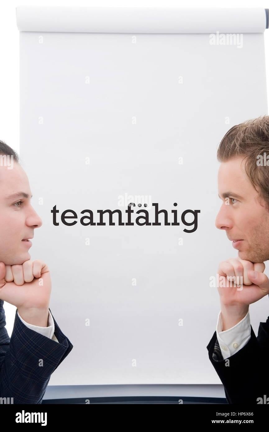 Symbolbild Businesspartner - business partner Stock Photo - Alamy