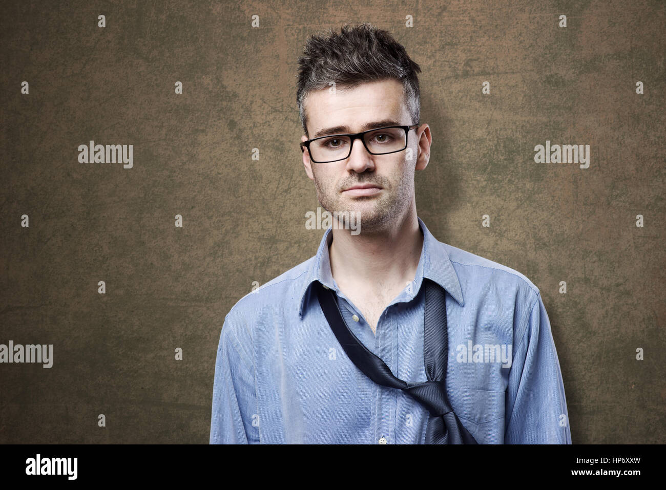 Scruffy tie hi-res stock photography and images - Alamy