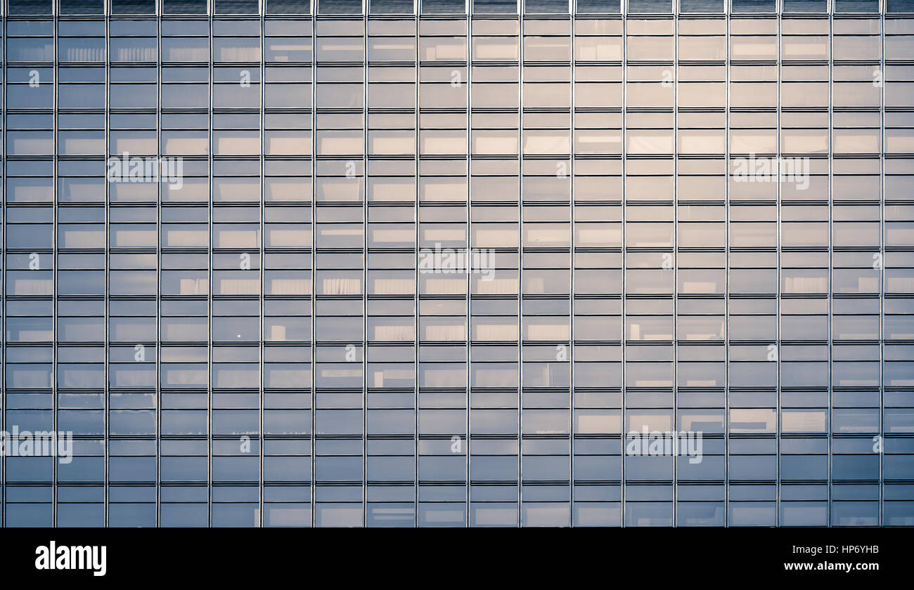 Windows of commercial building in Hong Kong Stock Photo - Alamy