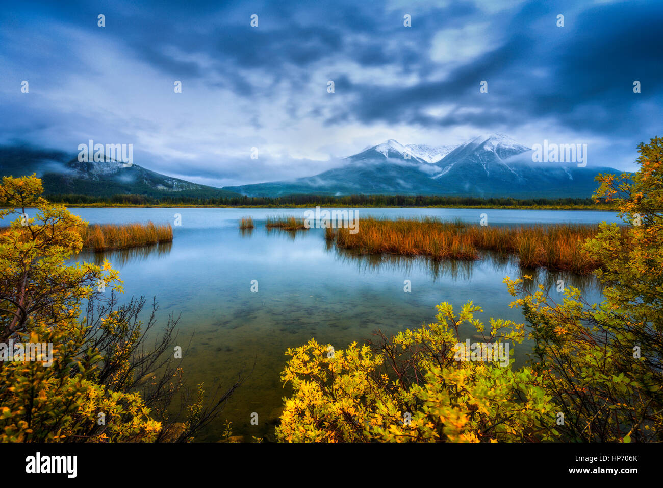 Vermillion Lakes, Banff, Alberta, Canada Stock Photo - Alamy