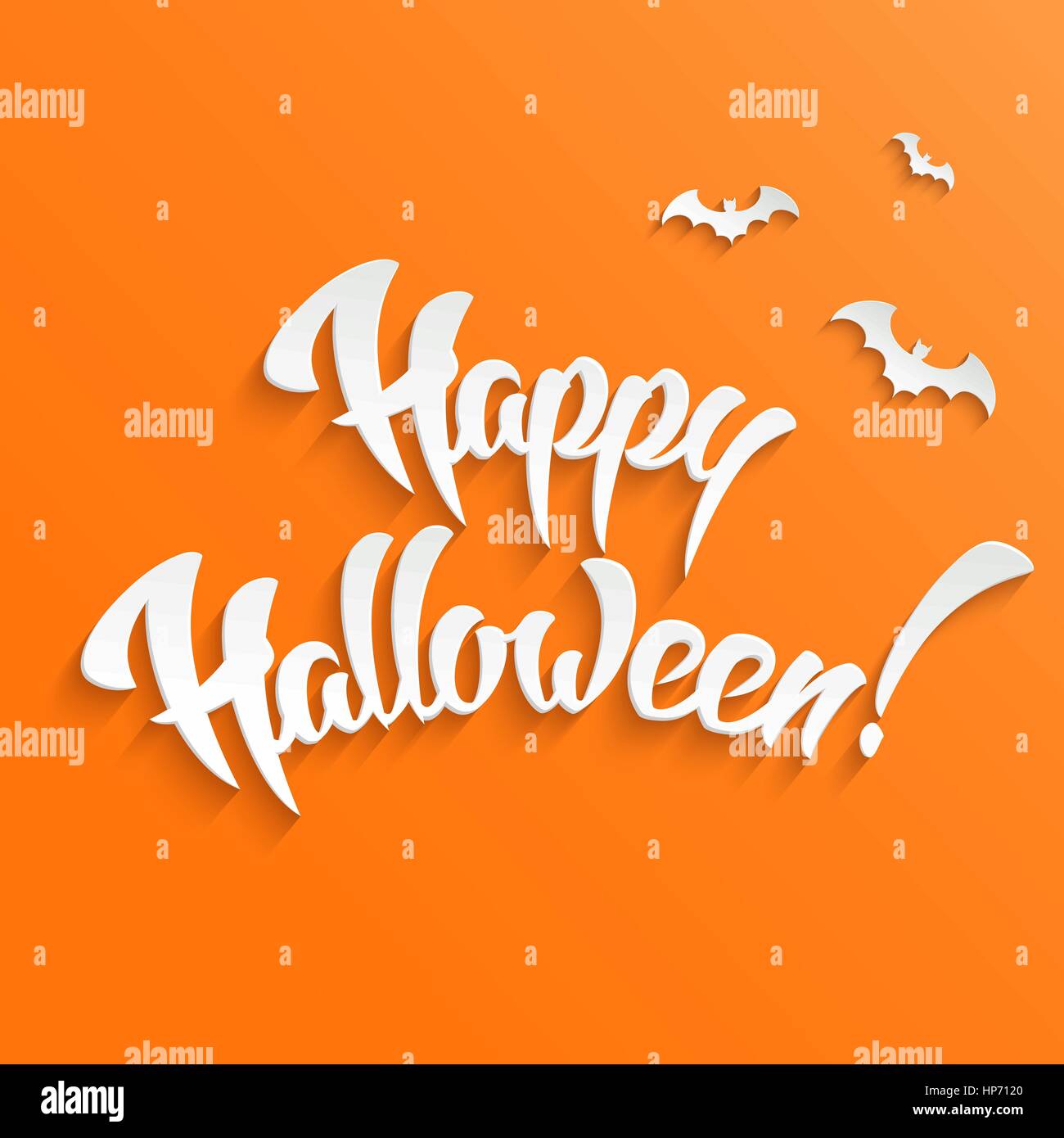 Happy halloween banner on Stock Vector Images - Alamy