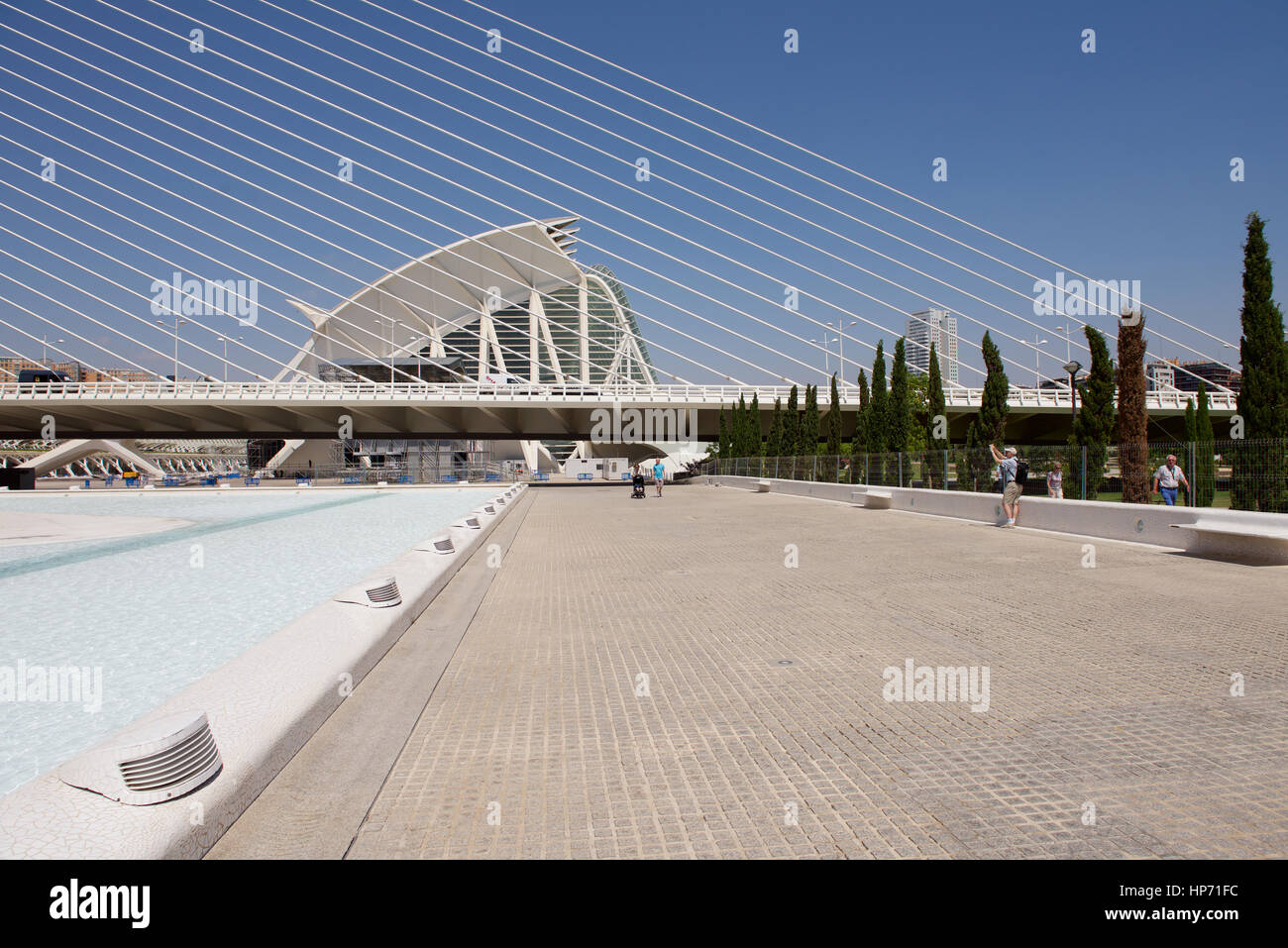 The Assut de l'Or Bridge in Valencia, Spain Stock Photo - Alamy