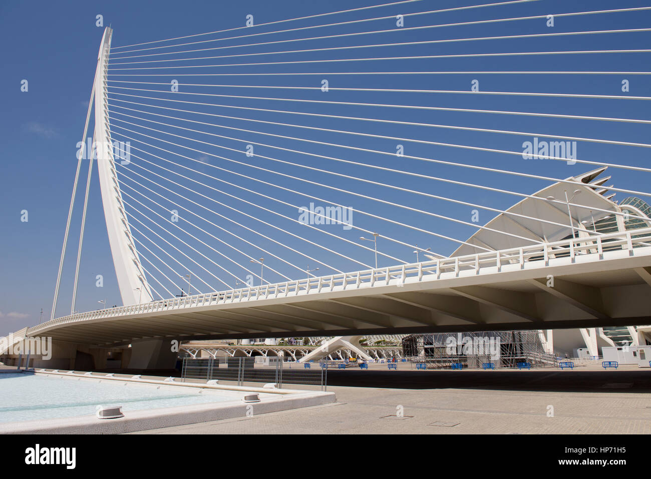 The Assut de l'Or Bridge in Valencia, Spain Stock Photo - Alamy