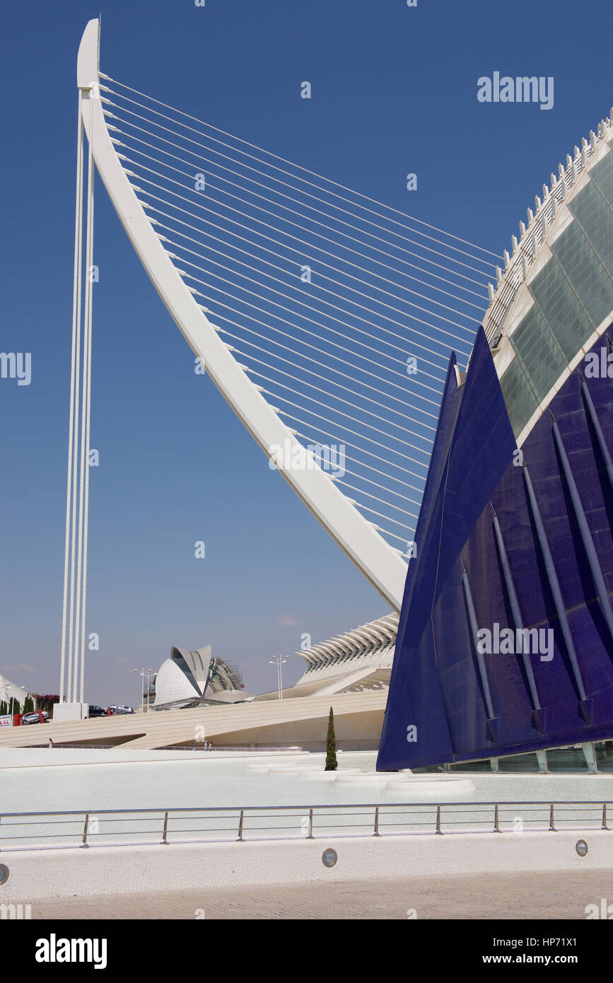 The Assut de l'Or Bridge in Valencia, Spain Stock Photo - Alamy