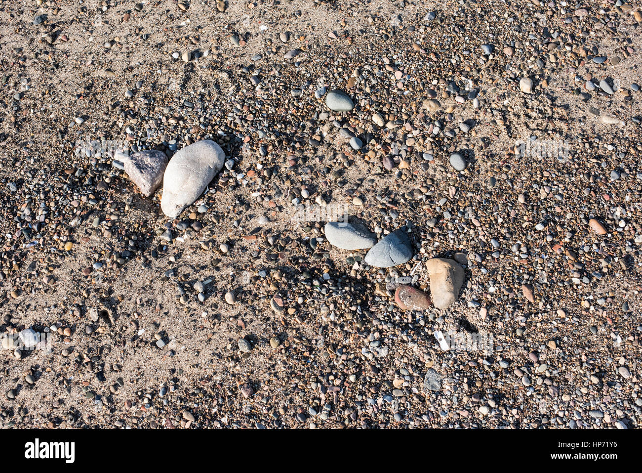 Gravel pebbles sand hi-res stock photography and images - Alamy