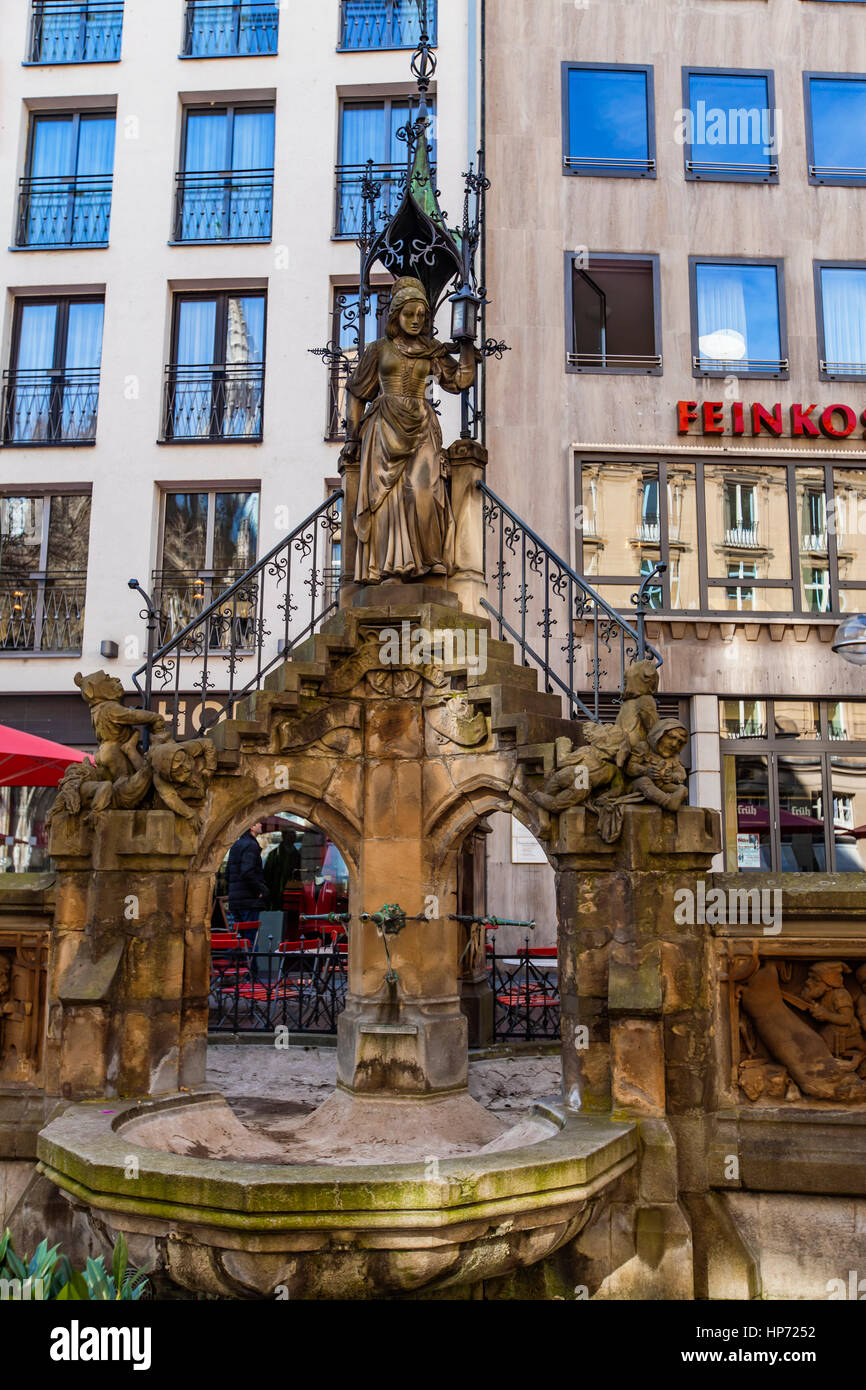 Cologne fountain hi-res stock photography and images - Alamy