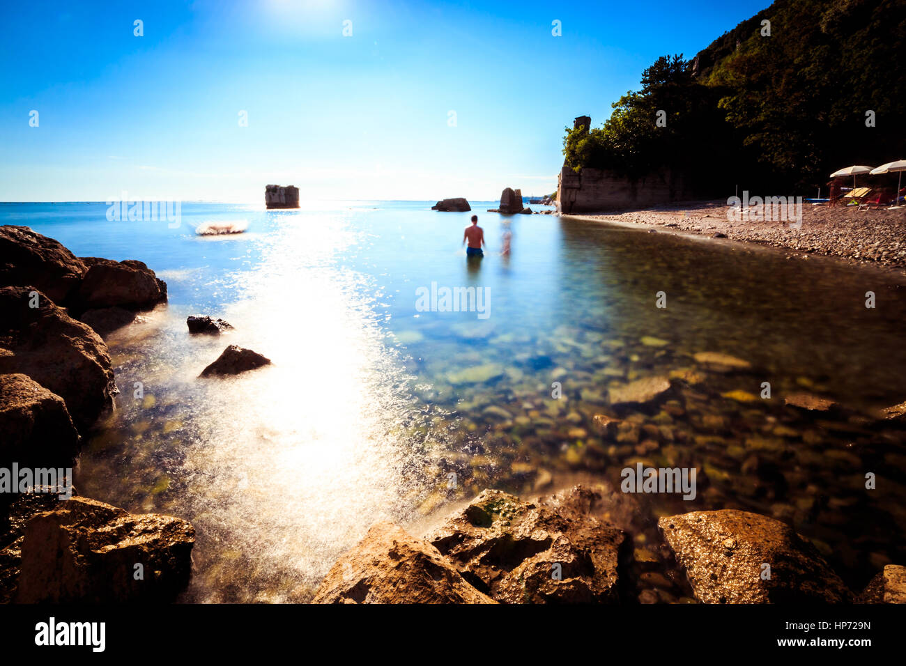 Trieste beach hi-res stock photography and images - Alamy