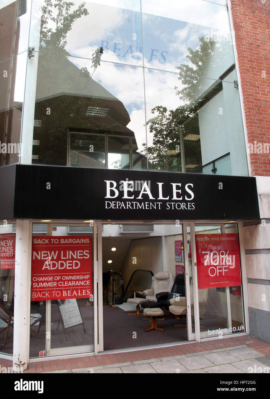 Beales department store advertising new lines and sale, company ...