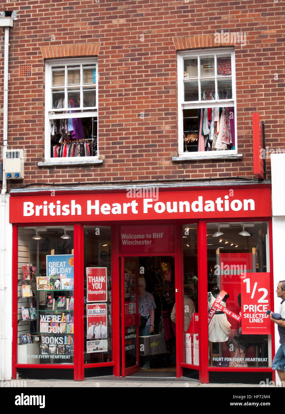 British Heart Foundation charity shop, UK charity campaigns aimed to ...