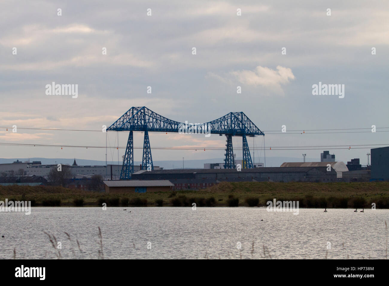 Tees Transporter Bridge Stock Photo - Alamy
