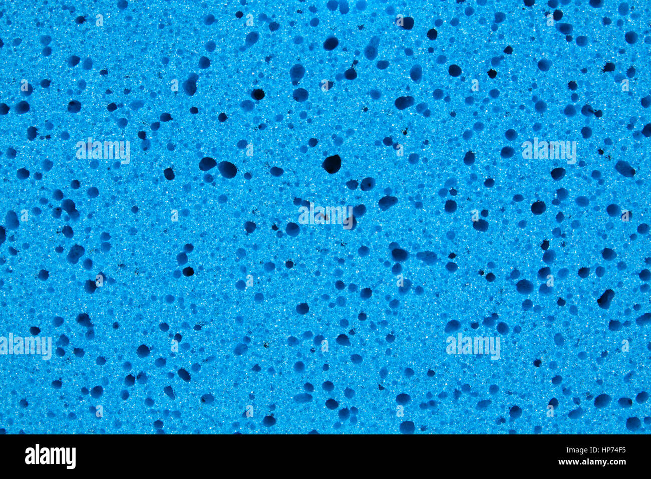 blue sponge texture over isolated on white background Stock Photo - Alamy