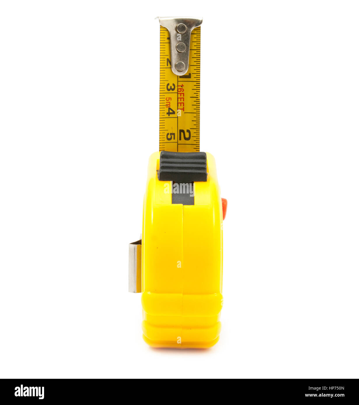 Yellow cartridge meter isolated on white background Stock Photo - Alamy
