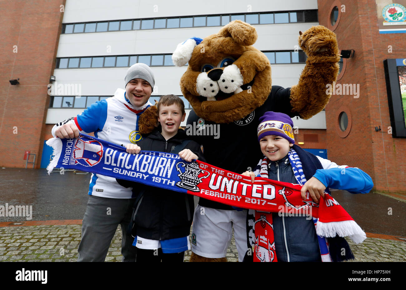 Blackburn rover football fans hi-res stock photography and images - Alamy