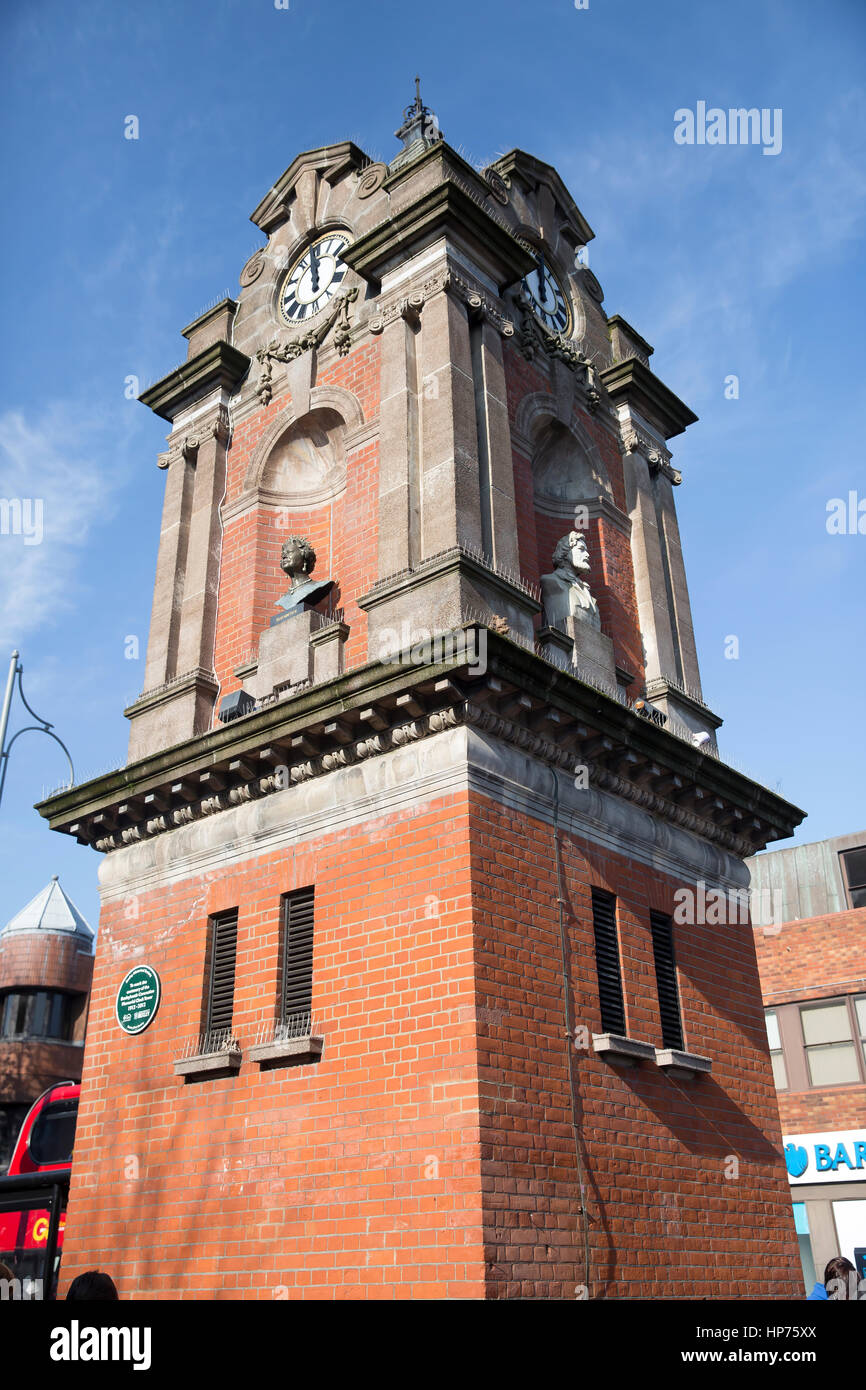 The Bexleyheath Coronation Memorial Clock Tower, commemorating the ...