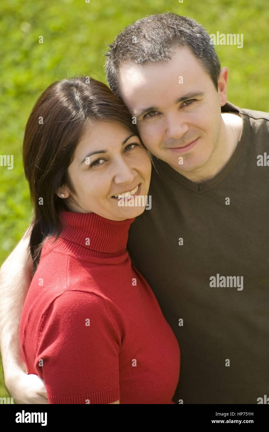 Model released, Liebespaar - love couple Stock Photo - Alamy