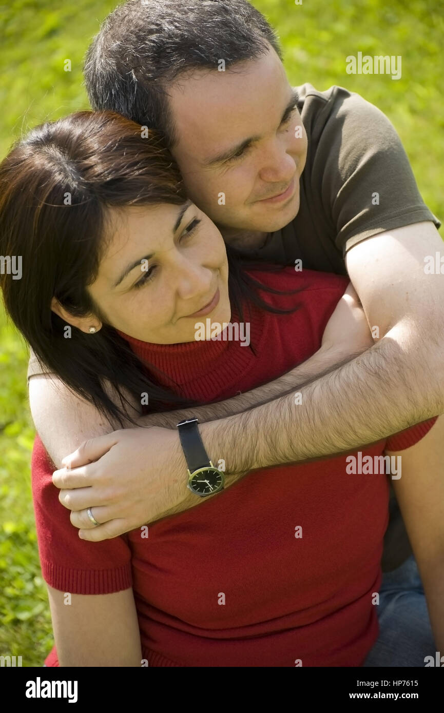 Model released, Liebespaar - love couple Stock Photo - Alamy