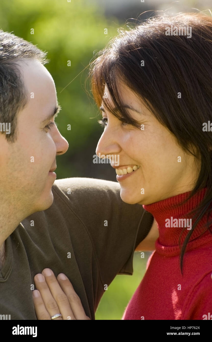 Model released, Liebespaar - love couple Stock Photo - Alamy