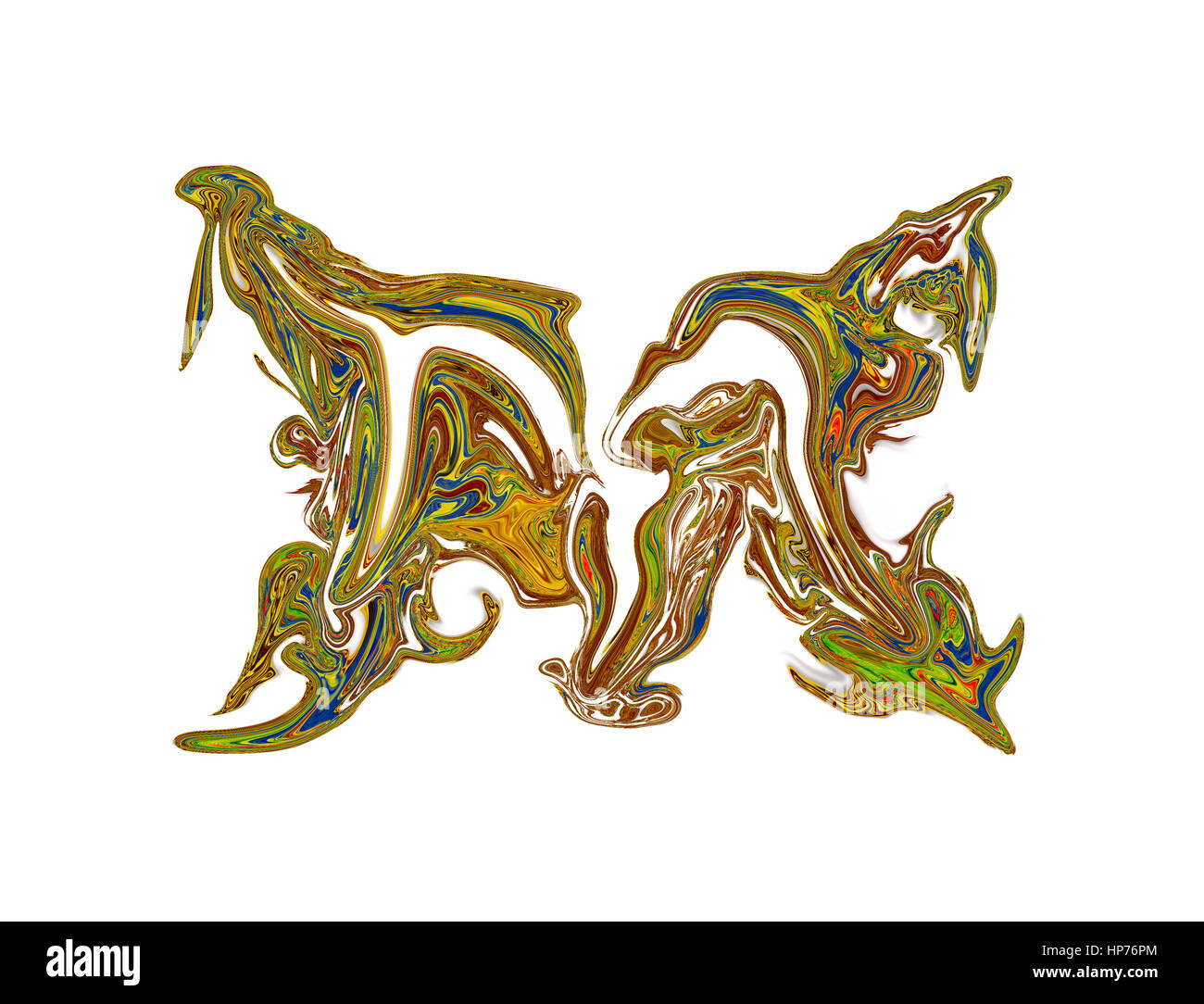 Medieval letter m hi-res stock photography and images - Alamy