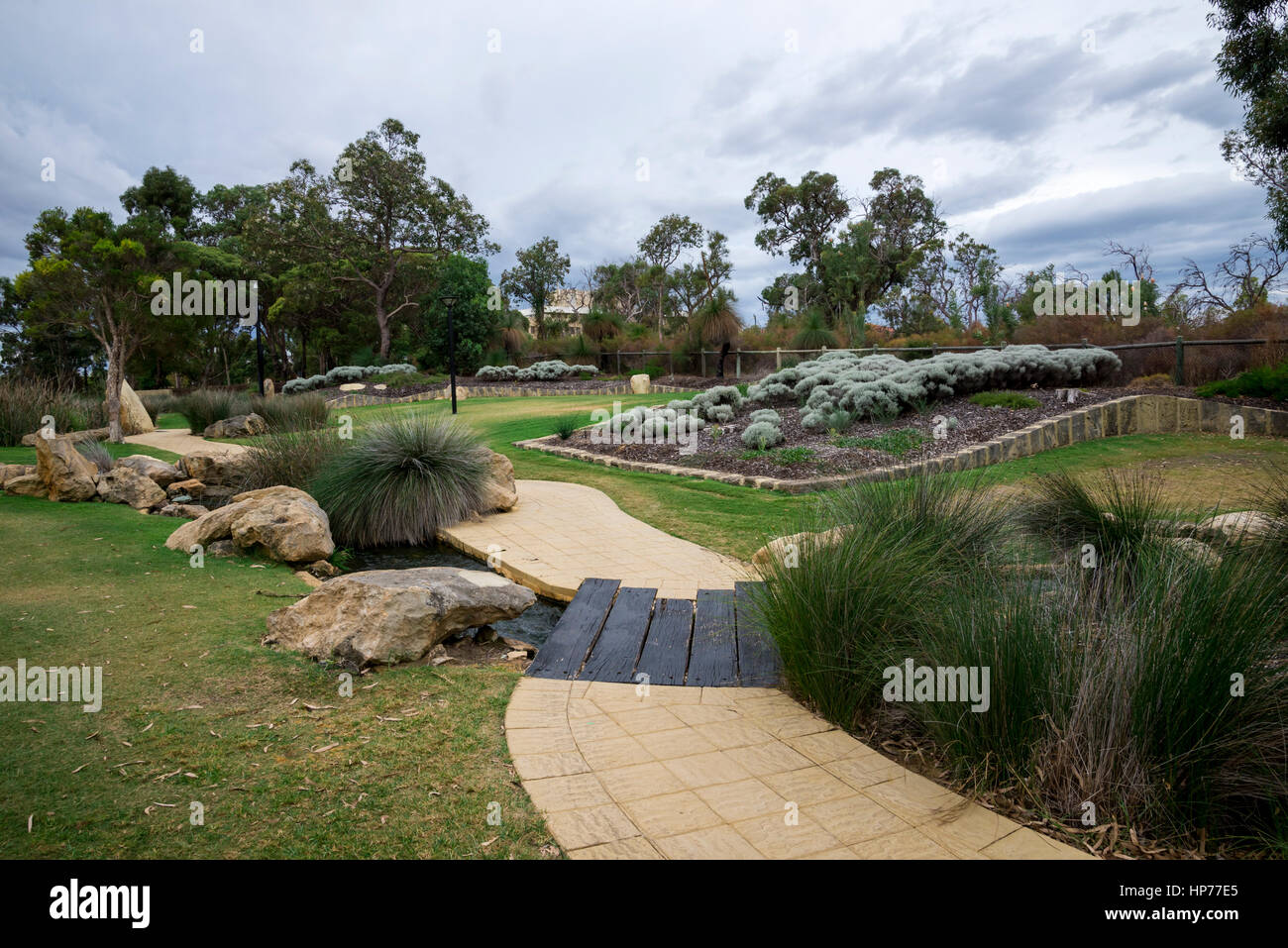 A view of Joondalup Central Park, Perth, Western Australia Stock Photo ...