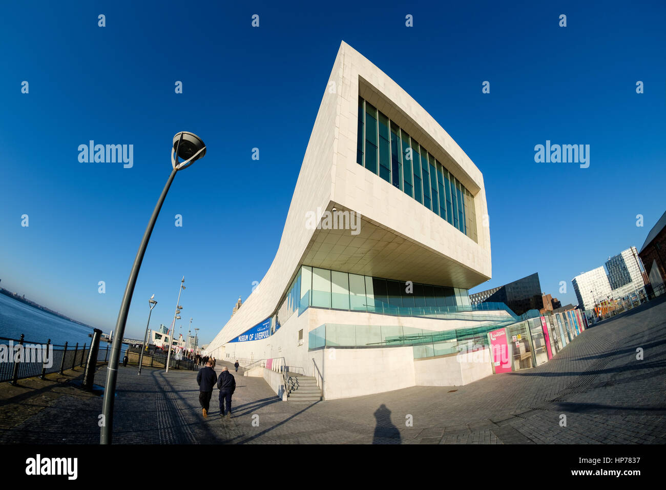 Museum of Liverpool on Liverpool's historic waterfront, UK (taken with ...